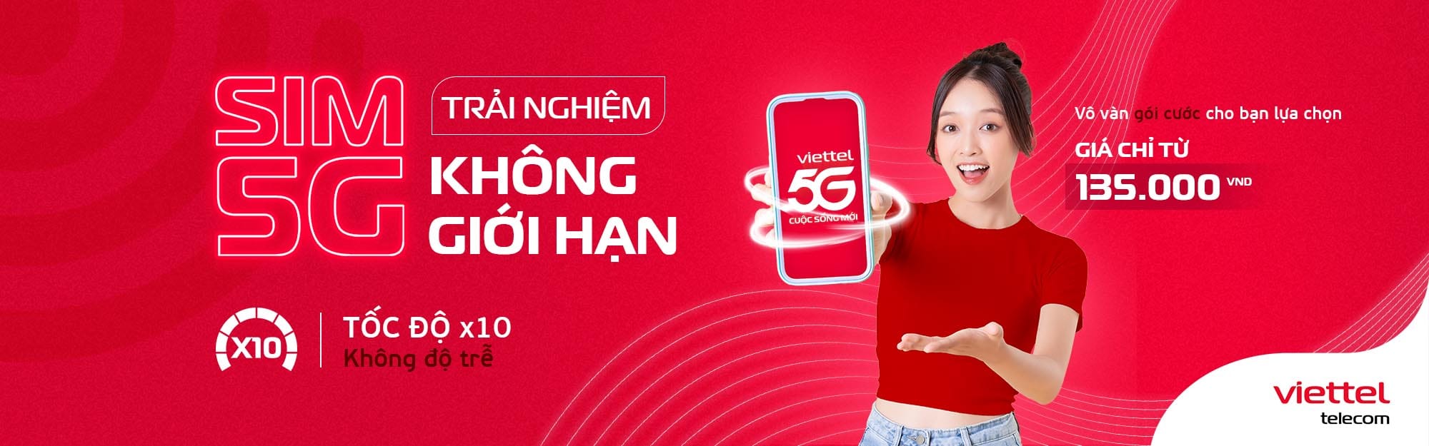 Trang chủ - Đăng ký 4G 5G Viettel